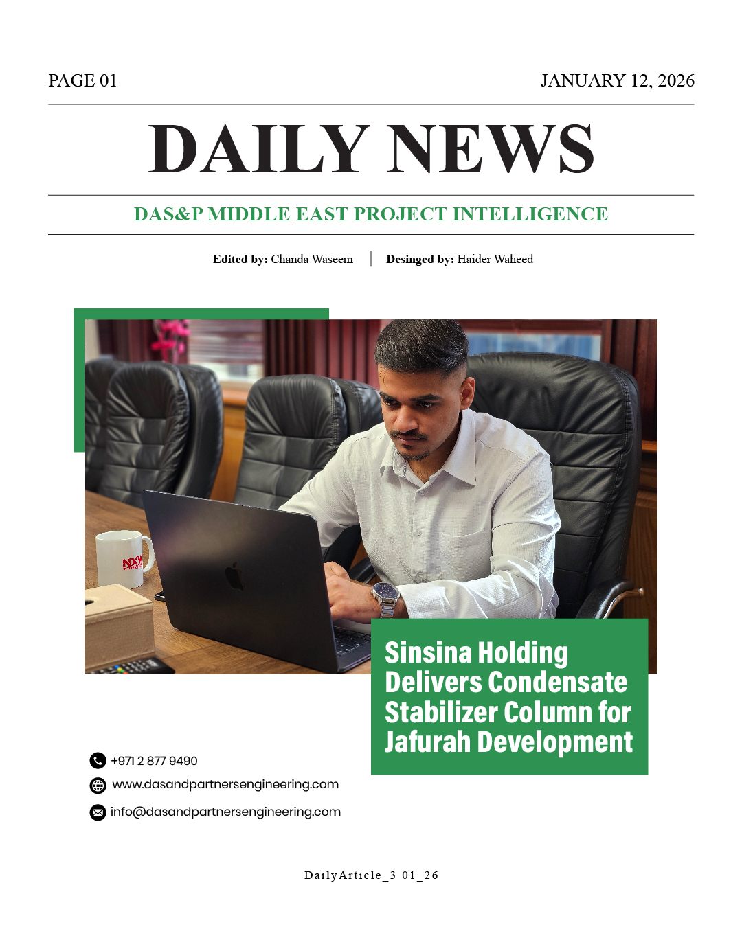 Das And Partners Engineering Consultants in Abu Dhabi